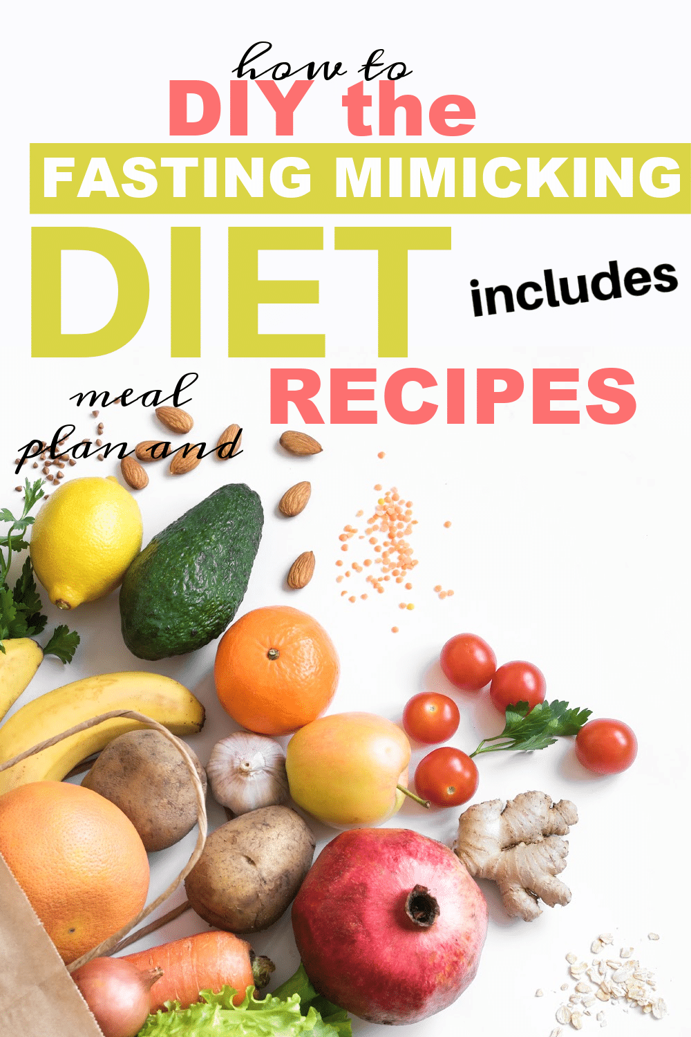 Fast Mimicking Diet Meal Plan - How To Lose Weight In 5 Days ...