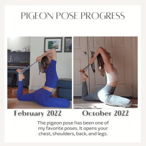 1-Year Yoga Transformation: Before and After Pictures