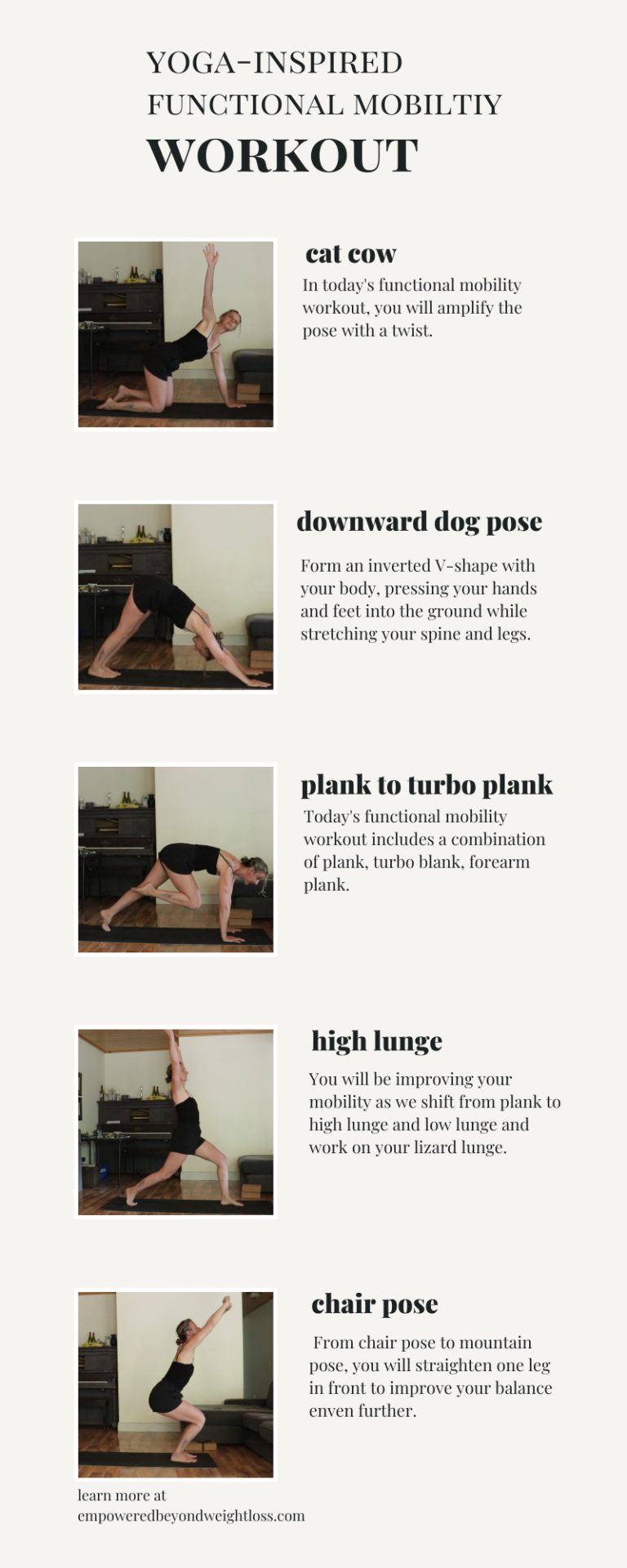 Functional Mobility Workout Inspired By Yoga