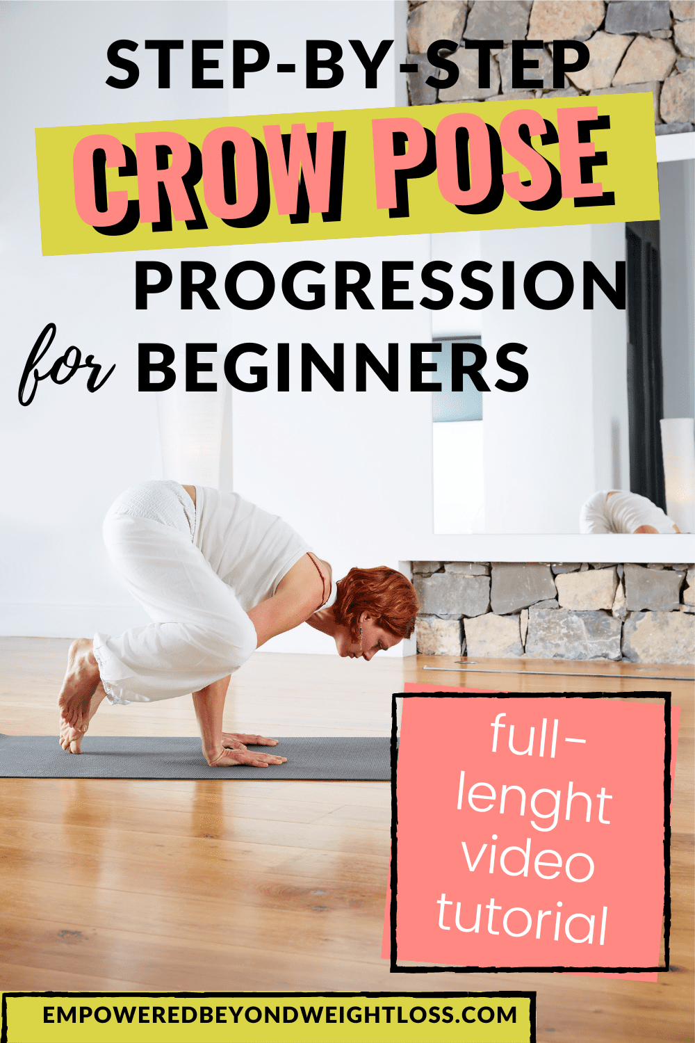 Step-By-Step Crow Pose Progression for Beginners